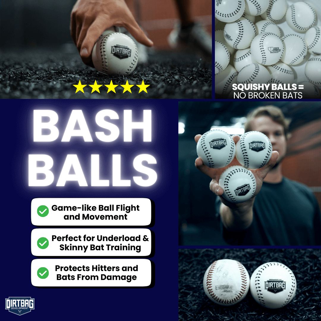 Dirtbag Development Bash Balls - Foam Training Baseball – Ultimate ...