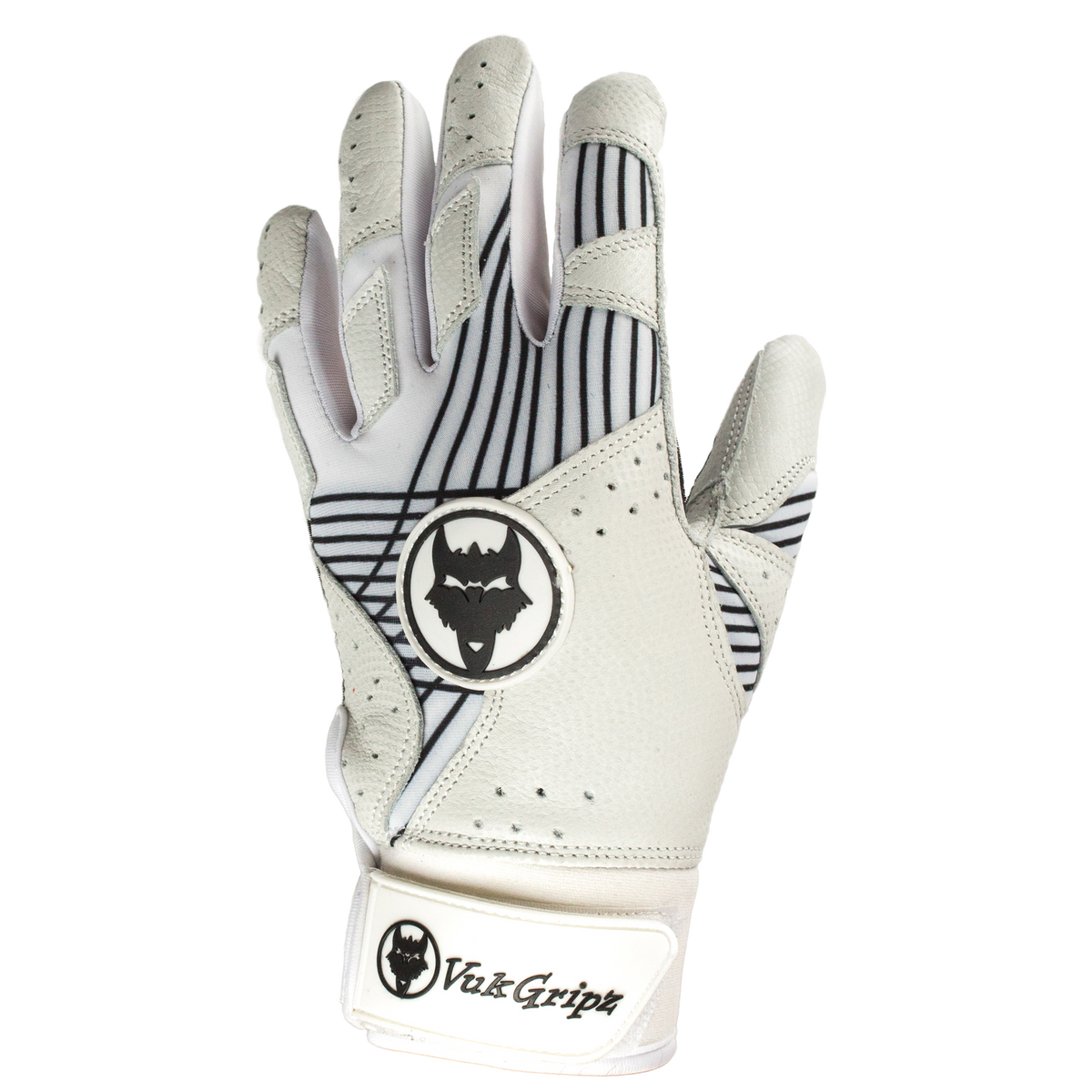 Prowler White Batting Gloves – Ultimate Baseball Supply